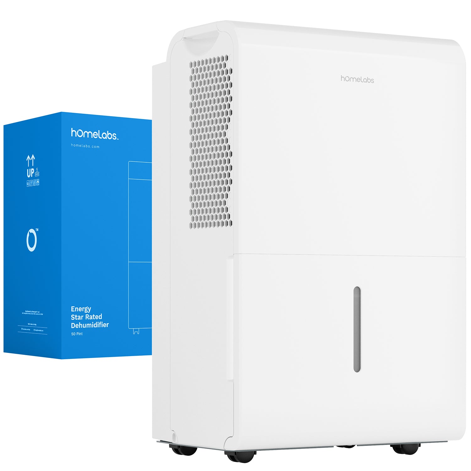 4,500 sq ft - Wi-Fi Enabled Energy Star Dehumidifier - 50 pint – hOmeLabs